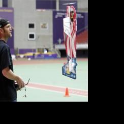 Model planes swarm UNI-Dome