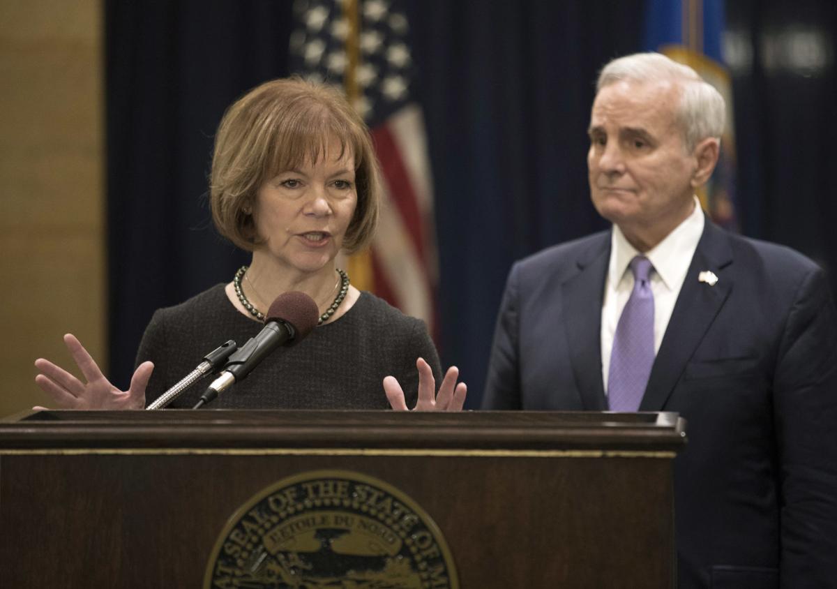 Minnesota Lt. Gov. Tina Smith named to fill Franken seat