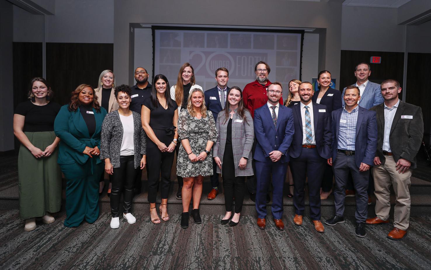 Photos: The Courier's 2023 Class of 20 Under 40 Reception