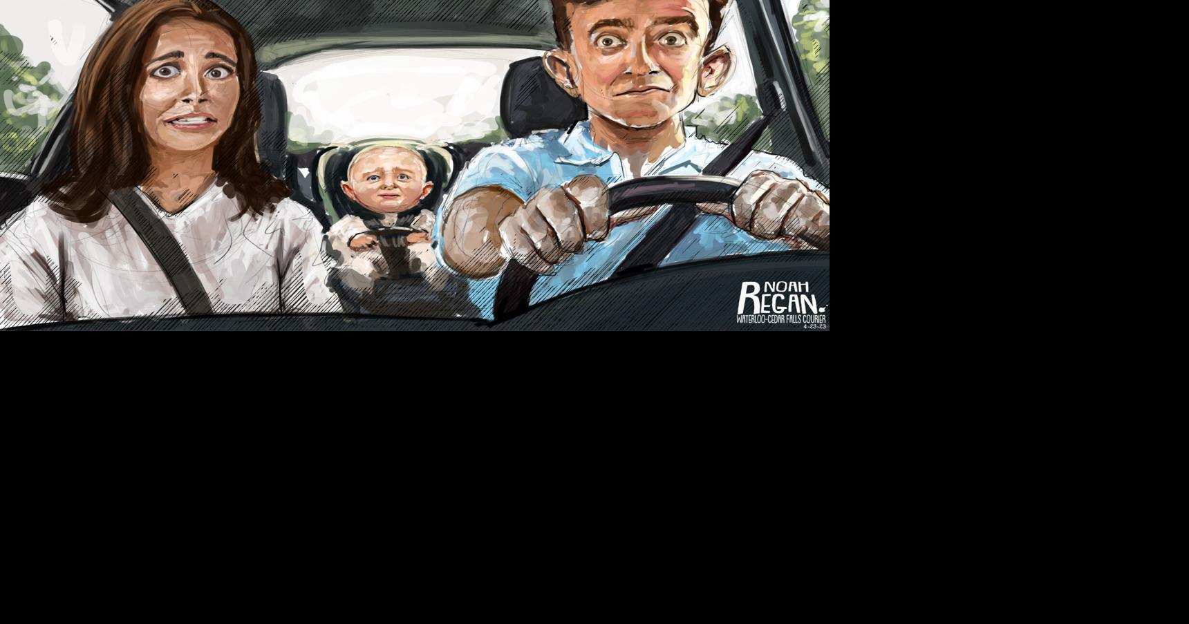 Noah Regan cartoon for April 23