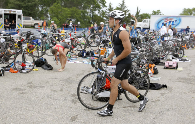 Paul uses triathlons to help, inspire others