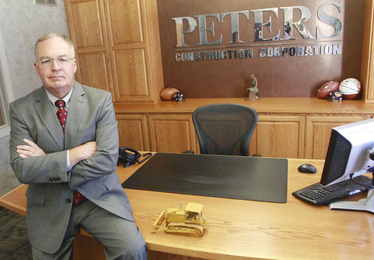 Building of a lifetime: Construction firm chief Dave Peters to retire