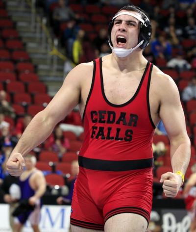 State wrestling: Tigers and Terpstra have hair-raising day in 3A