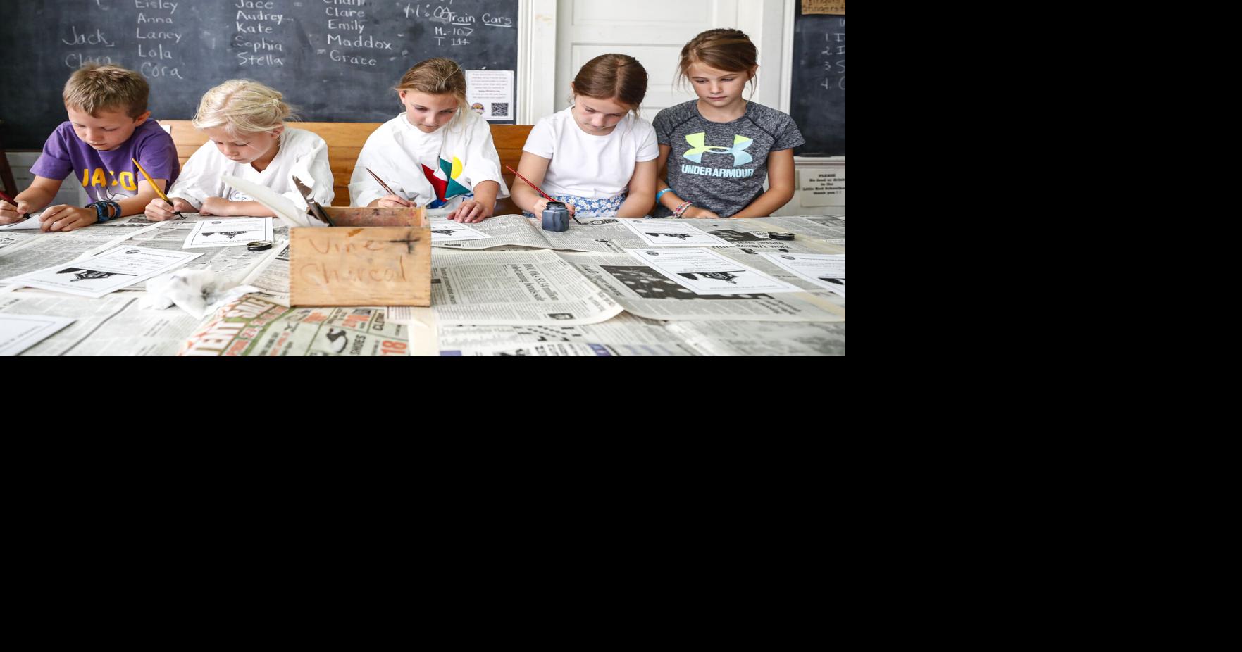 Little Red Schoolhouse summer camp 'transports' kids through history to ...