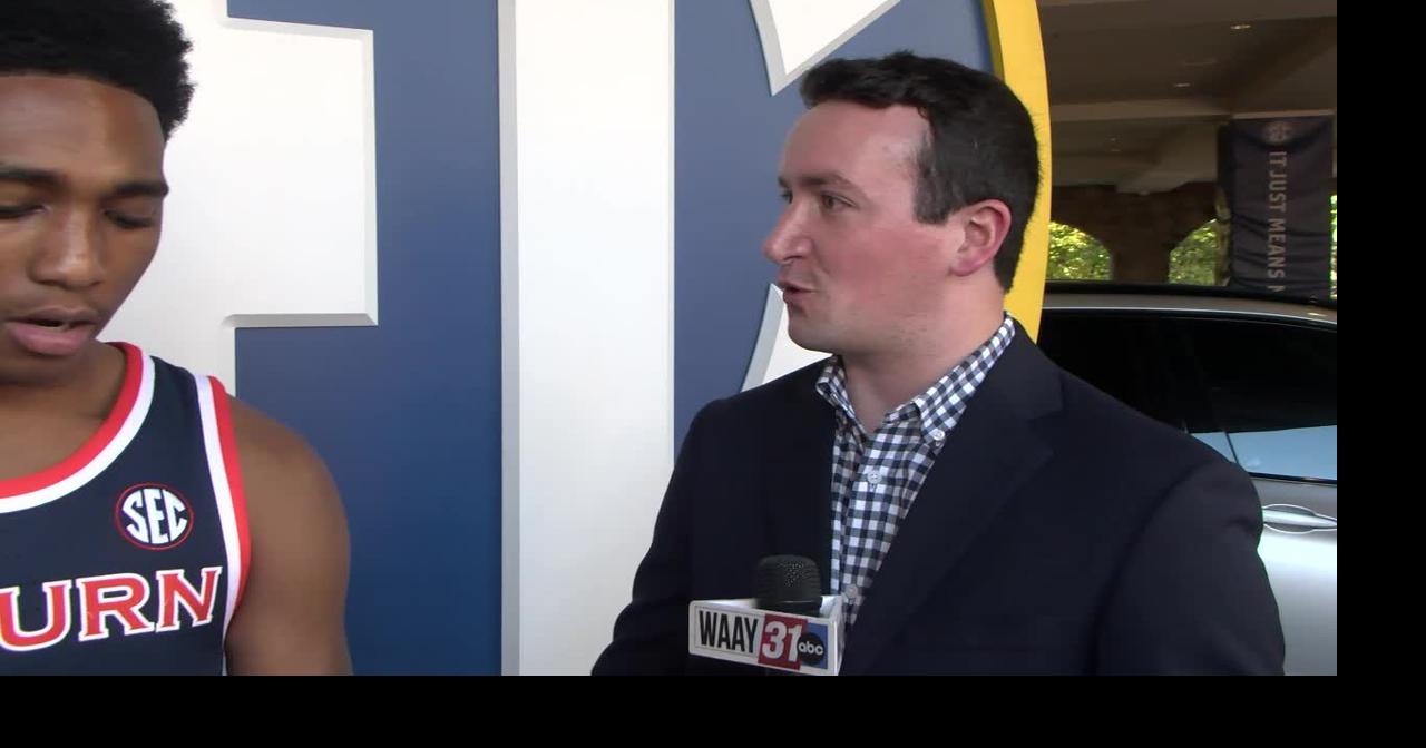 Sports Director Max Cohan goes one-on-one with Auburn guard Tahaad ...