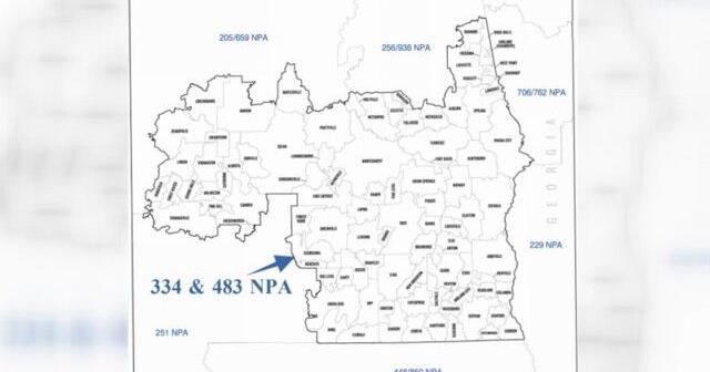 New dialing rules for 334 area code start January 23 | News | wcov.com