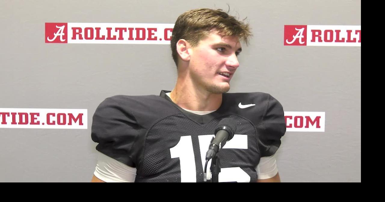 Ty Simpson ready for the spotlight as Alabama's QB No. 1 | Video | wcov.com