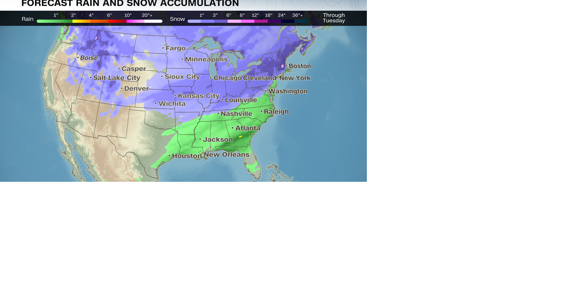 Bomb cyclone to bring first widespread snow to parts of Northeast after ...
