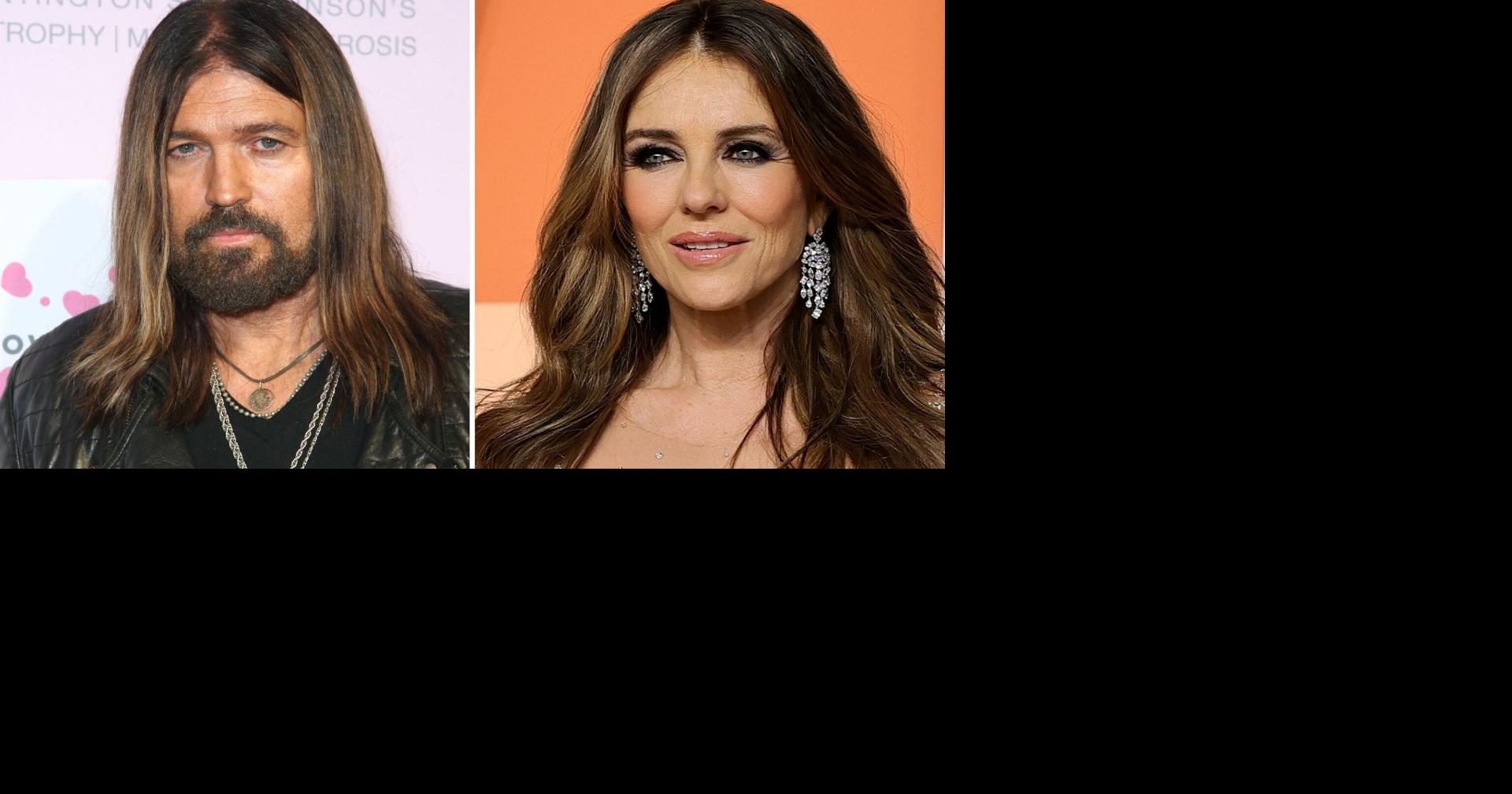 Billy Ray Cyrus and Elizabeth Hurley appear to make their relationship ...