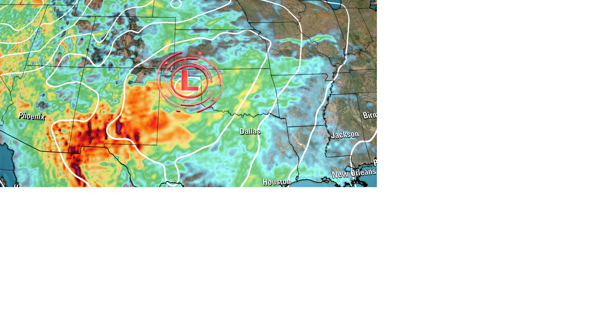 Hazardous weather is about to erupt in the central US with a potential ...