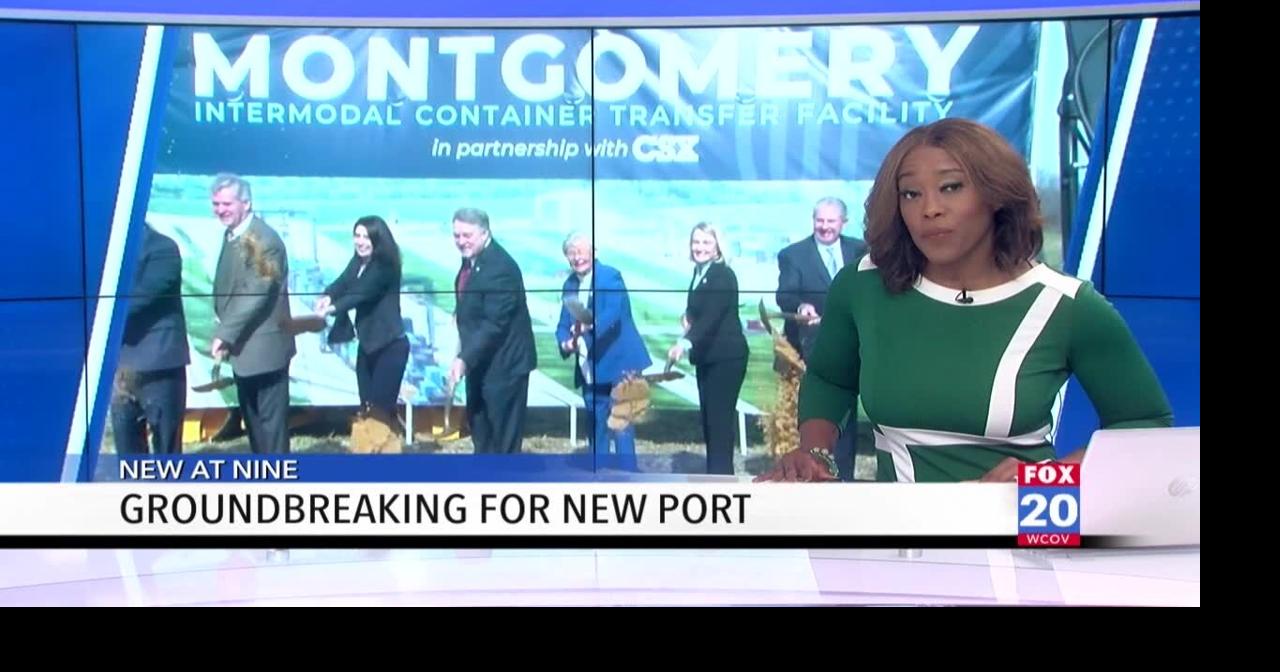 Groundbreaking at Montgomery Port digging for brighter future | Video ...