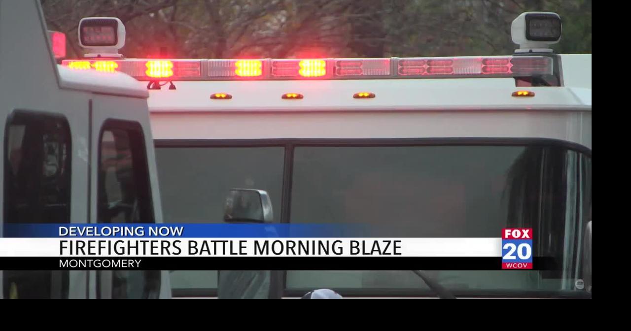 Firefighters battle three-alarm fire on Sayre Street in Montgomery ...