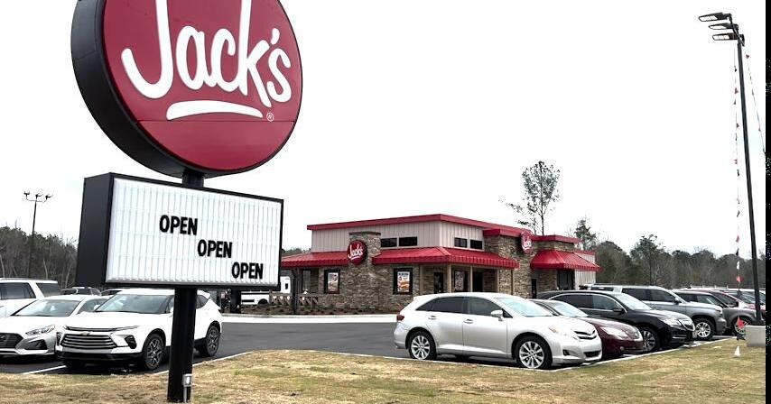 Jack's Restaurant opens in Eclectic, Alabama | Local News | wcov.com