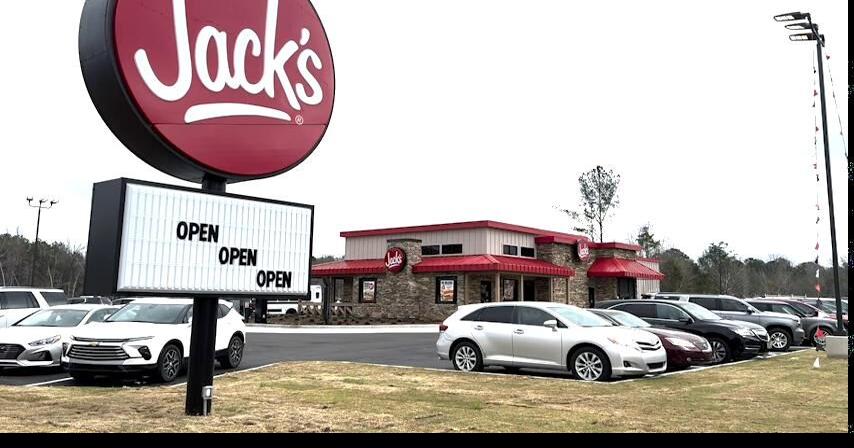 Jack's Restaurant opens in Eclectic, Alabama | Local News | wcov.com