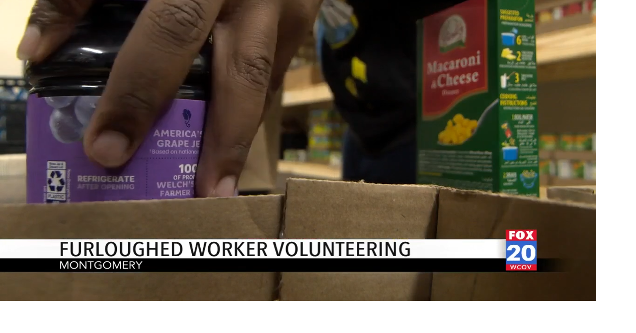 Montgomery man turns furlough into a chance to give back | News | wcov.com