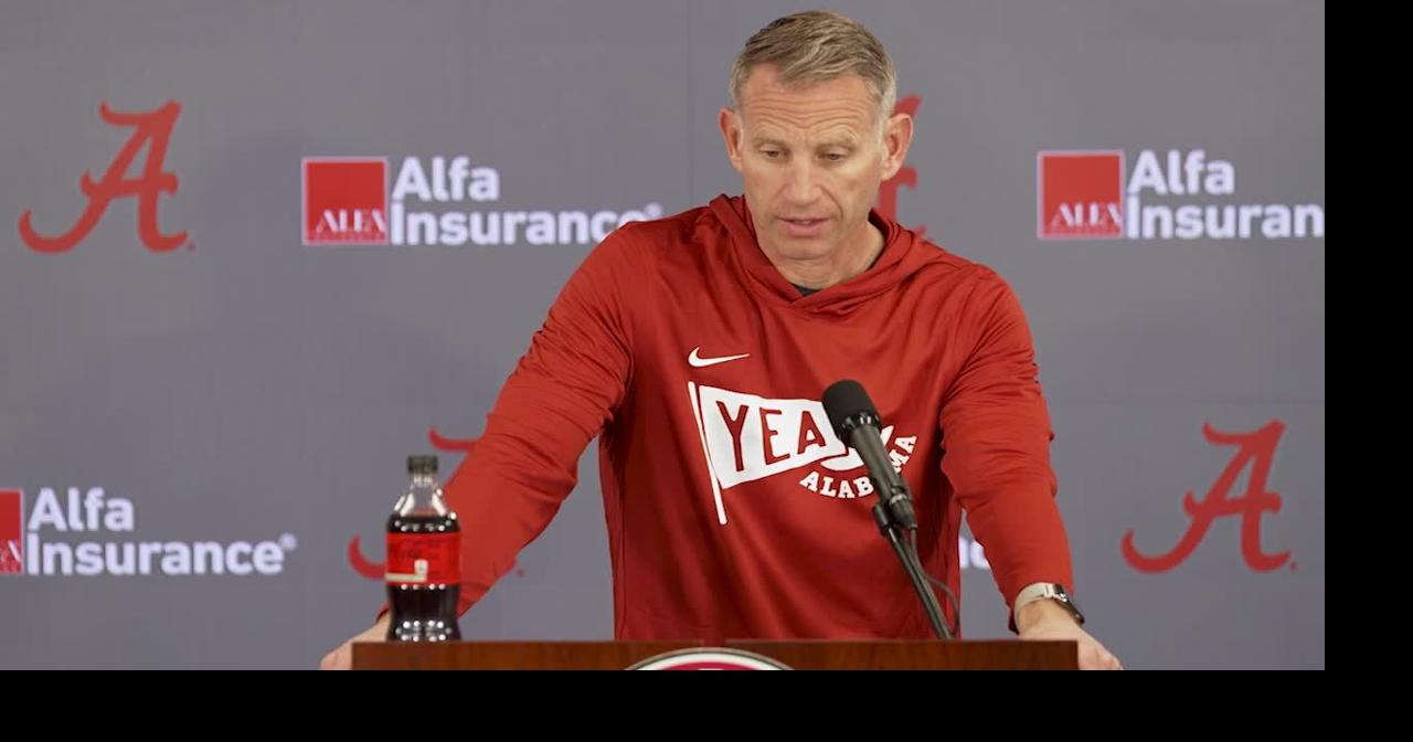 Injury update from Alabama basketball coach Nate Oats | Video | wcov.com