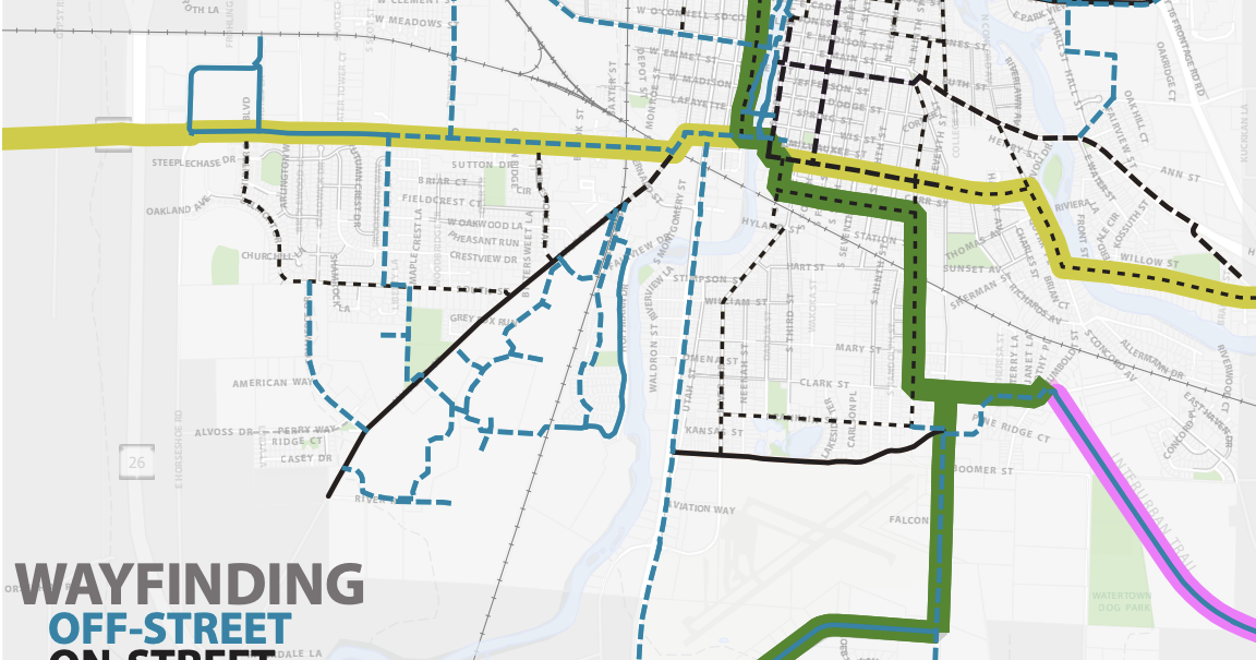 Commission reviews draft of bike path network plan | Local News ...