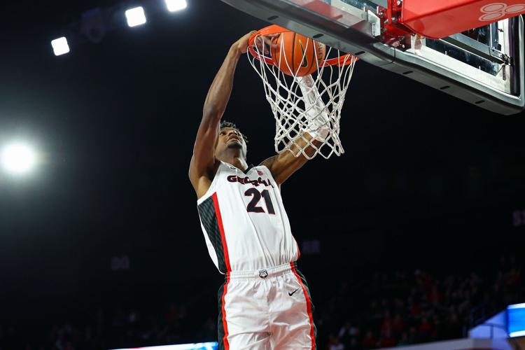No. 25 Georgia shows off its high-scoring offense again in 112-82 win ...