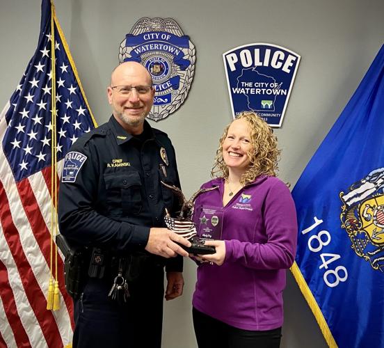 Watertown PD's Miller is Officer of the Year | Local News | wdtimes.com