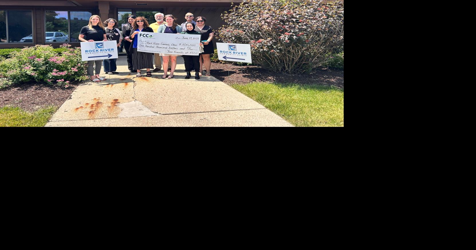 Rock River Community Clinics in Johnson Creek, Watertown get donation ...