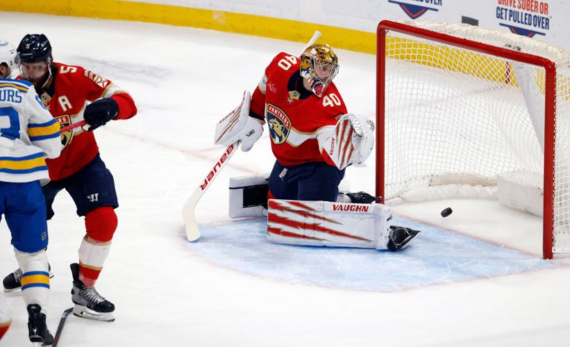 Neighbours and Thomas score twice to lead the Blues over the Panthers 6 ...