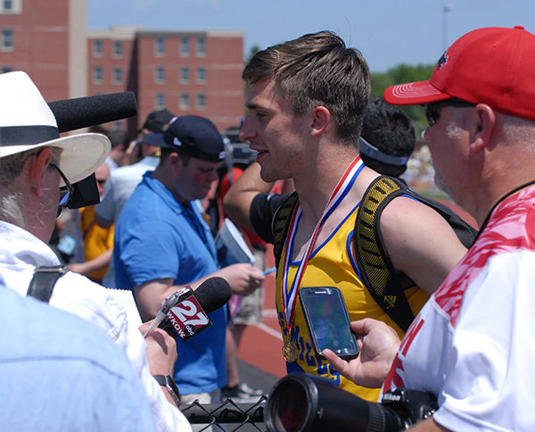 Dunkleberger sets D2 state record in triple jump, also wins long jump ...