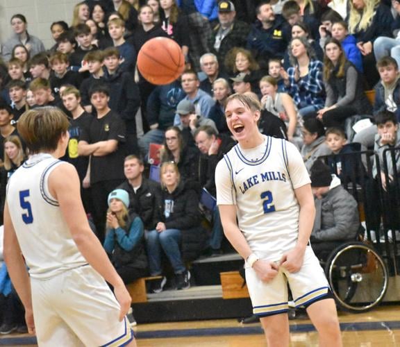 In ranked clash, Lake Mills' Bender totals season-high 28 as L-Cats ...