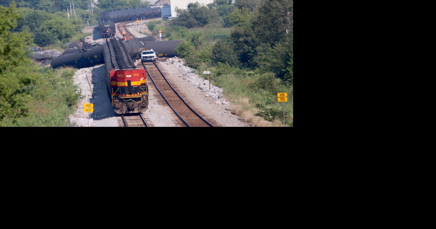 Dodge County Official: Train derailment causes ‘catastrophic leak ...