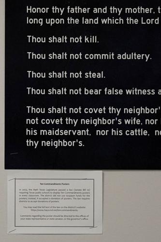 Texas can require public schools to display Ten Commandments in ...