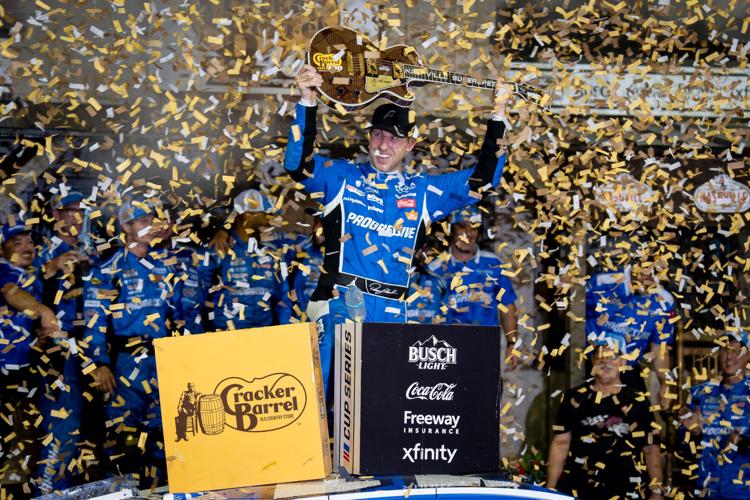 Hamlin trims Reddick's lead in Cup Series standings with thrilling ...