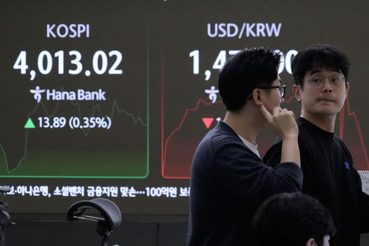 Asian shares are mixed and oil prices jump as Trump orders a blockade ...