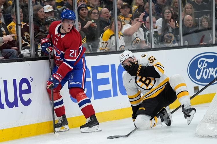 Geekie scores 100th career goal, Bruins beat Canadiens 4-3 | National ...