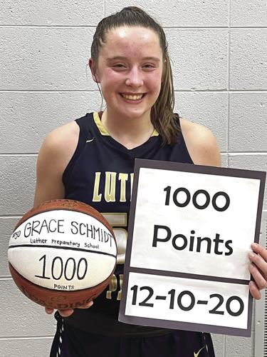 Girls Basketball: Schmidt surpasses 1,000 points as Luther Prep thumps ...