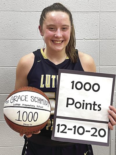 Girls Basketball: Schmidt surpasses 1,000 points as Luther Prep thumps ...
