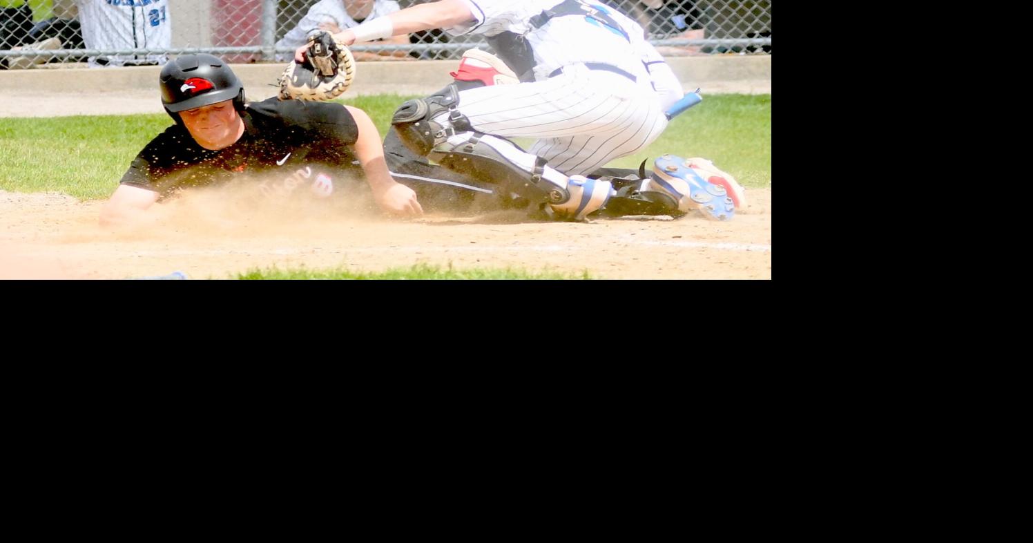 Baseball: Red Hawks finish sweep of Goslings, clinch league title ...