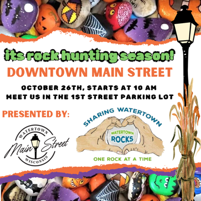 Downtown Main Street to host Watertown Rocks! Hunt | Local News ...