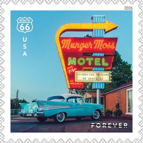 USPS unveils Route 66 centennial stamps, born from a photographer’s 42 ...