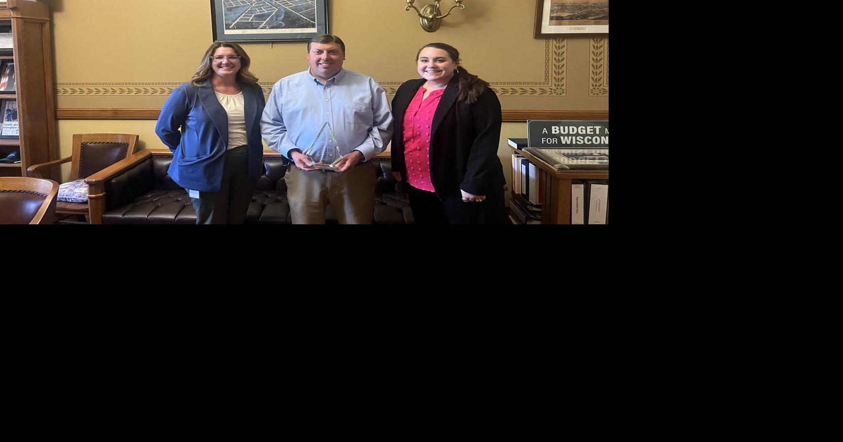 Wisconsin Counties Association presents Rep. Mark Born with outstanding ...