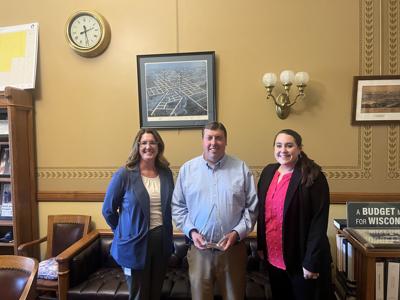 Wisconsin Counties Association presents Rep. Mark Born with outstanding ...
