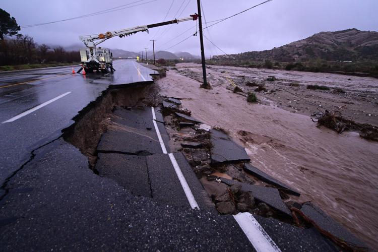 Photos show California homes buried in mud and debris during Christmas ...