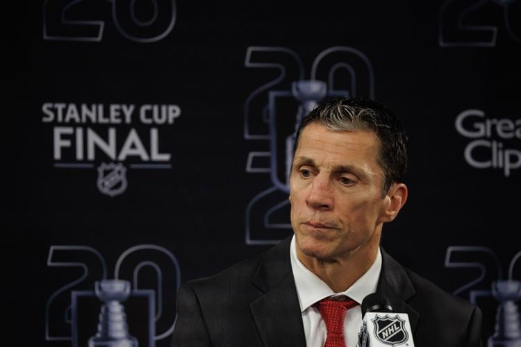 Stanley Cup: Rod Brind'Amour defends Game 1 decision not to challenge ...