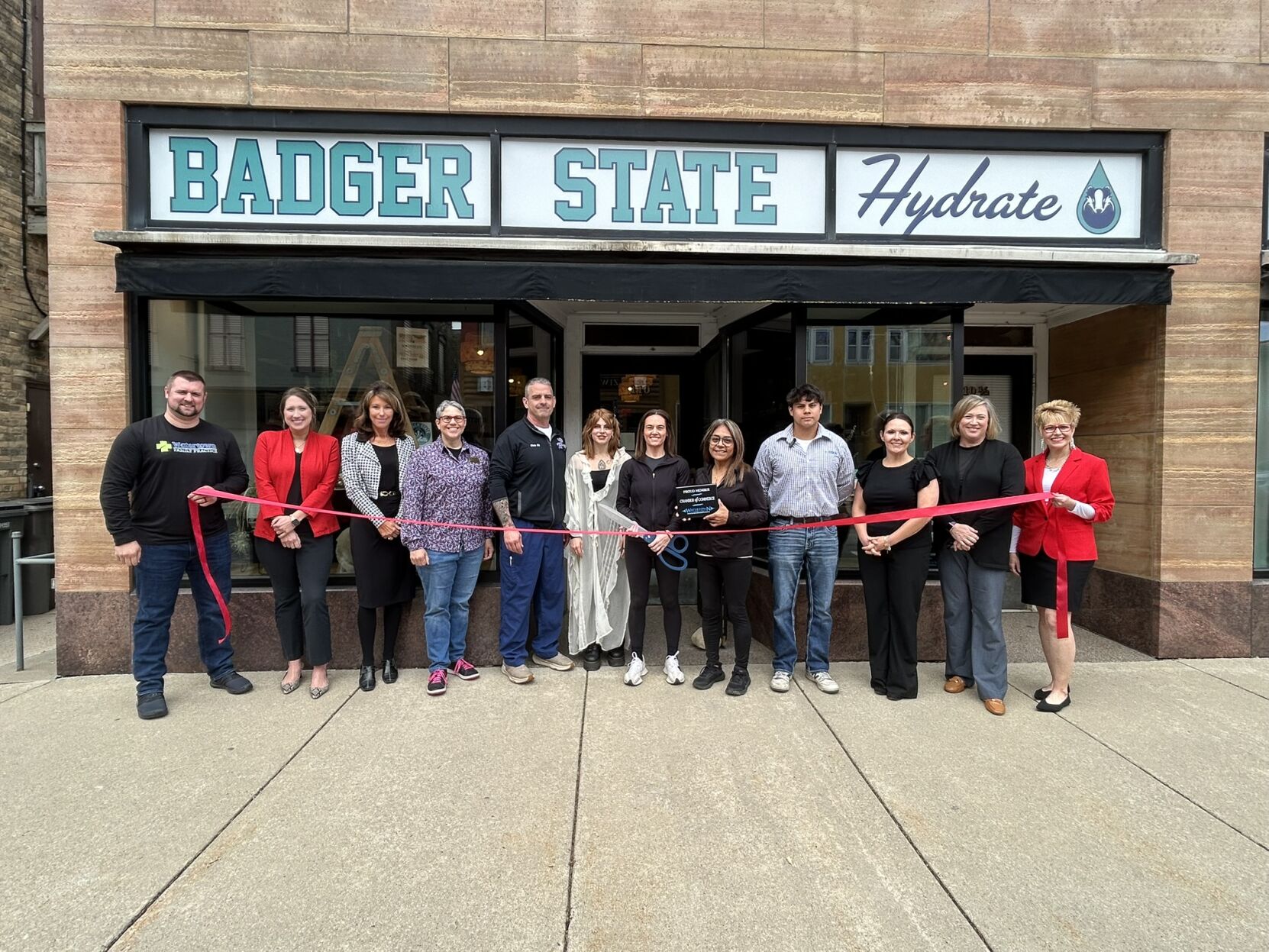 Badger State Hydrate celebrates ribbon cutting at new location | Local ...