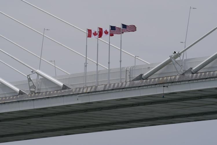 Opening of Canada-US bridge in Detroit that Trump threatened to block ...