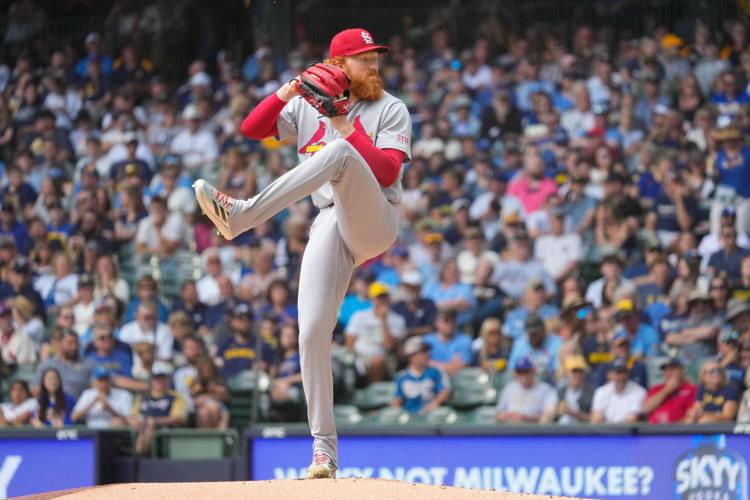 Cardinals RHP Dustin May has a no-hitter through six innings against ...