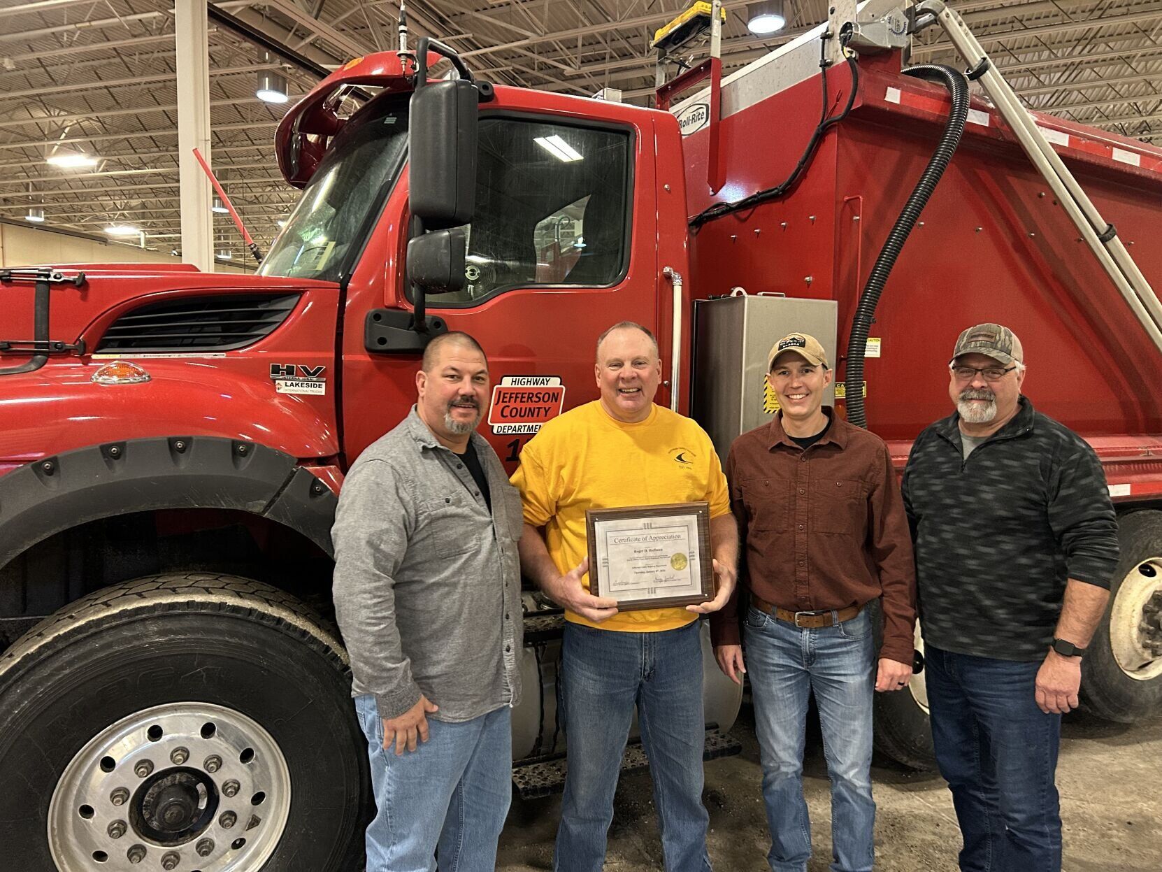 Hoffman retires from Jefferson County Highway Department | Local News ...