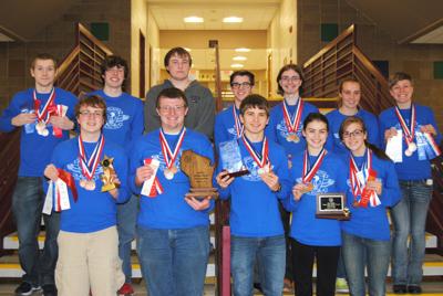 Academic Decathlon is 2nd in D1 | Local News | wdtimes.com