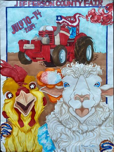 Jefferson County Fair announces poster winner | Local News | wdtimes.com