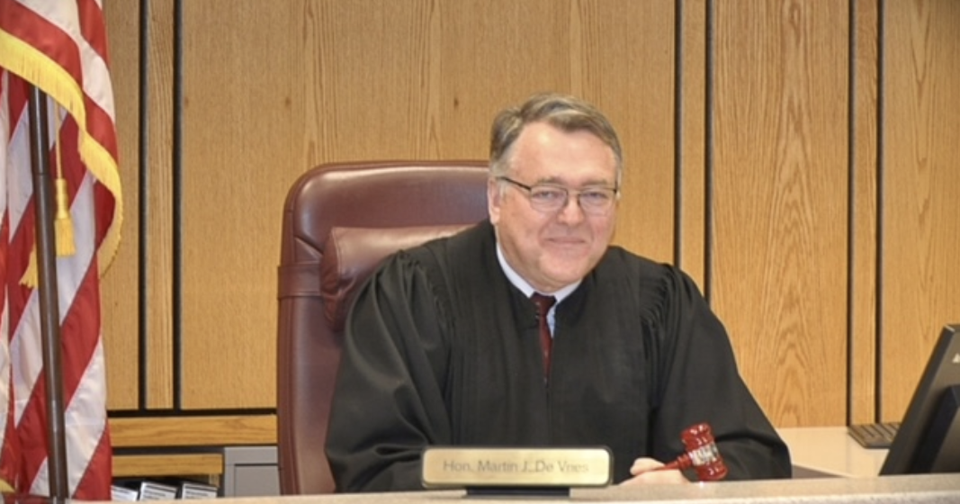 Dodge County Judge De Vries announces his run for second term | News ...