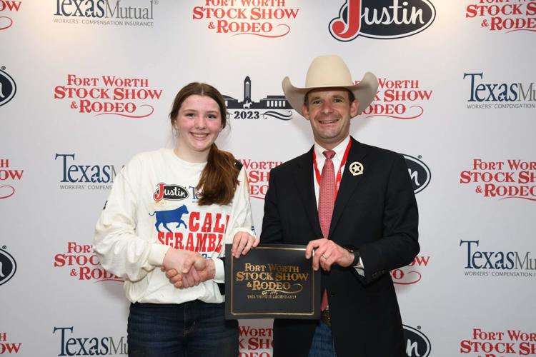 Calf scramble scholarships awarded to Weatherford, Aledo FFA students ...