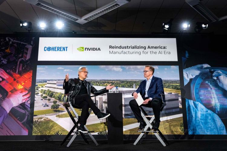 Nvidia's Huang pledges AI will boost manufacturing jobs. A test will ...